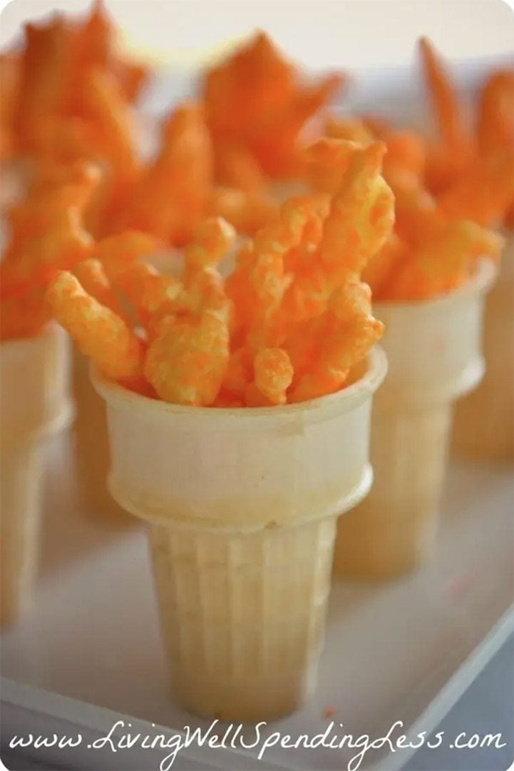 Olympic Torch & Olympic Ring Color Snack Ideas | Ain't Too Proud To Meg