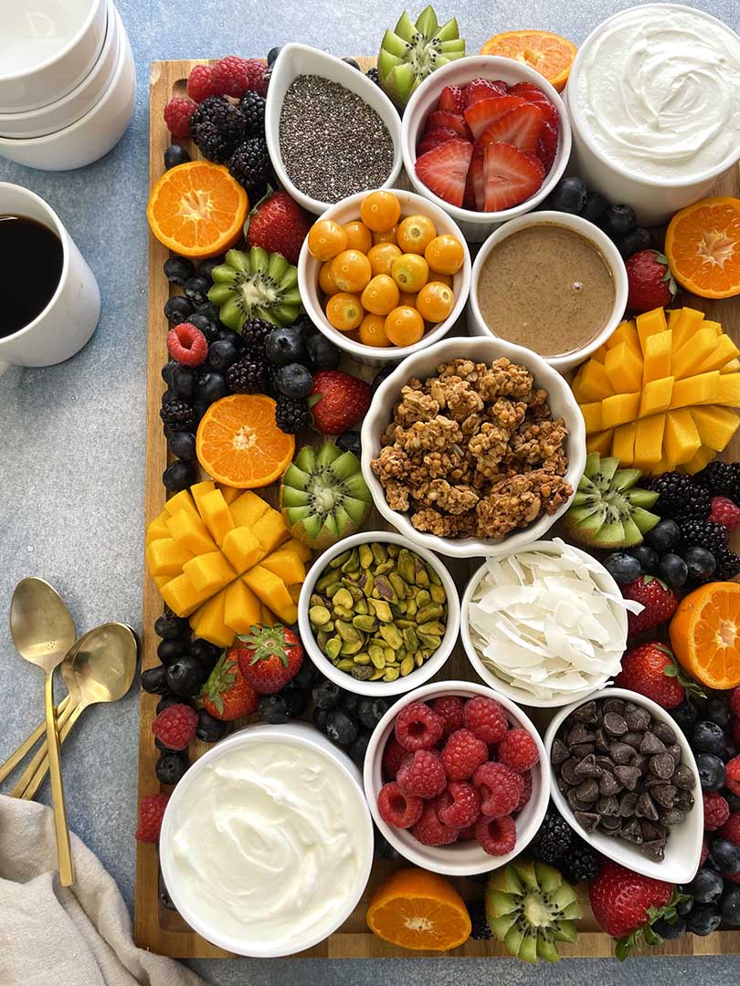 Yogurt Bar | Yogurt Bowl Toppings | Ain't Too Proud To Meg