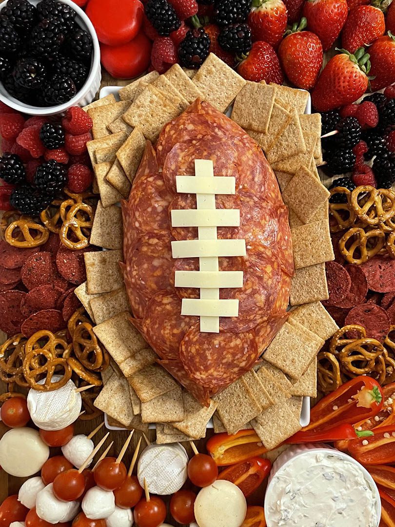 Football Shaped Food for the Super Bowl | Ain't Too Proud To Meg