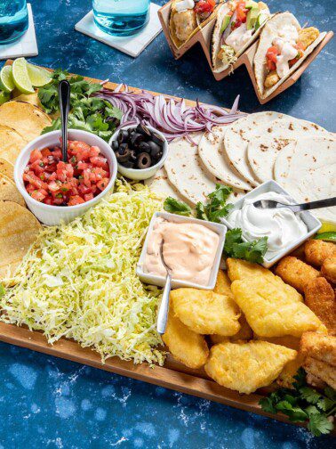 Fish Taco Toppings Bar | Ain't Too Proud To Meg
