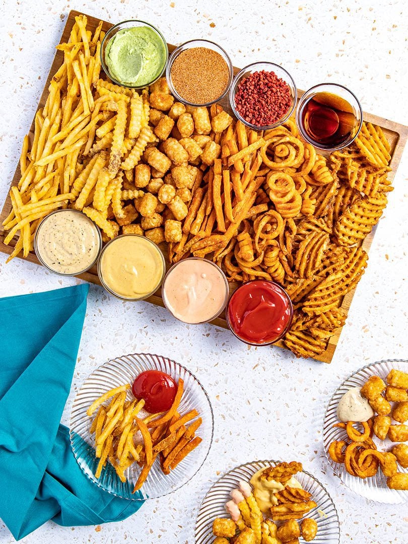 Loaded Fries Charcuterie Board | Ain't Too Proud To Meg