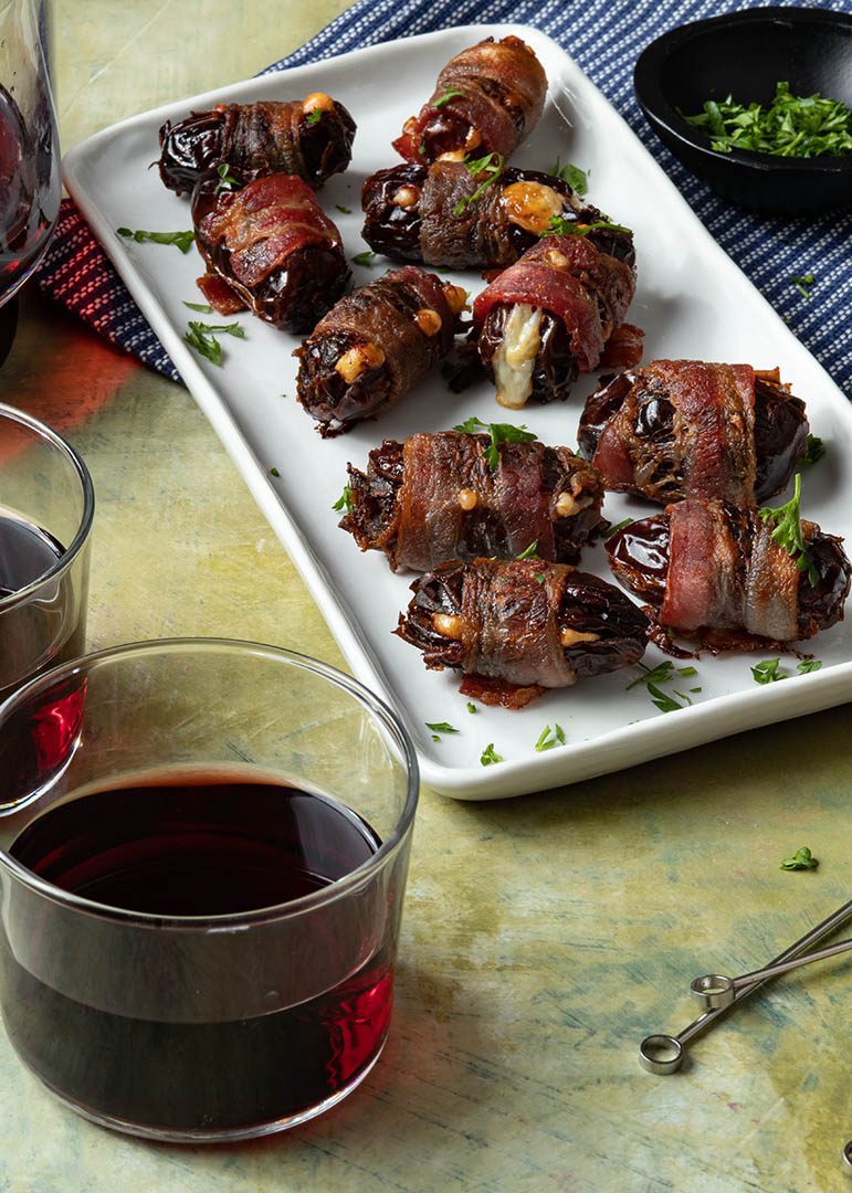 Bacon Wrapped Dates Recipe | Ain't Too Proud To Meg