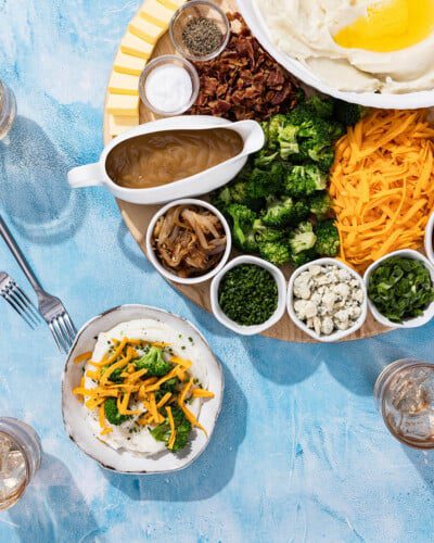 Mashed Potatoes Recipe | Potato Toppings Bar | Ain't Too Proud To Meg